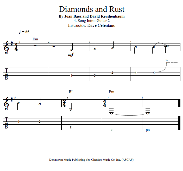 Guitar Lessons: Song Intro: Guitar 2